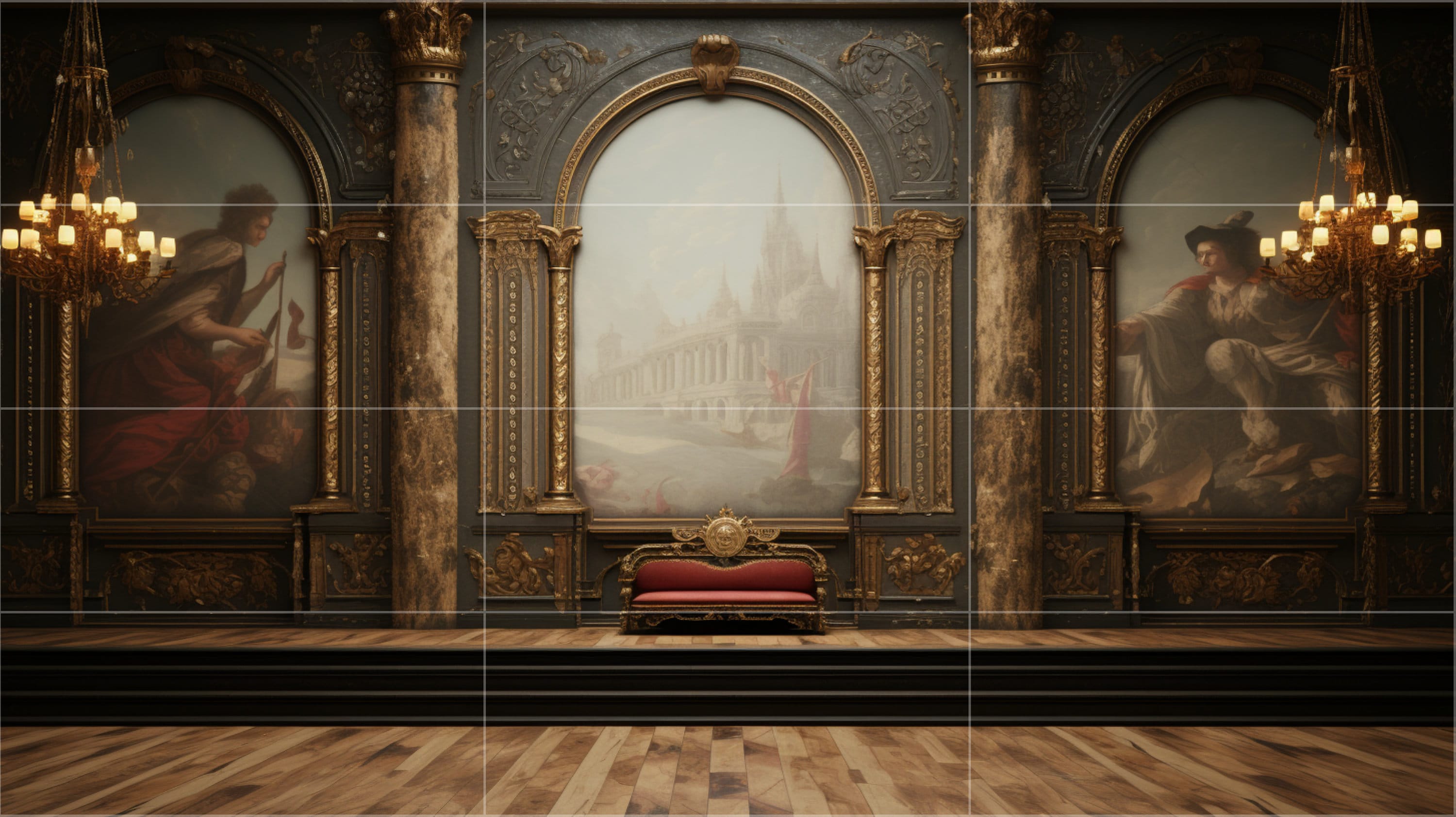 Renaissance Digital Backdrop, Digital Background, Renaissance ...