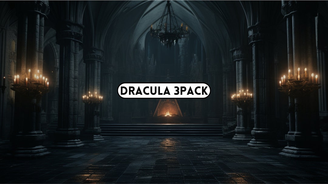 Dracula Digital Backdrop, Digital Background, Gothic Background for ...