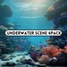 Underwater Digital Backdrop, Digital Background, Marine Life Background ...