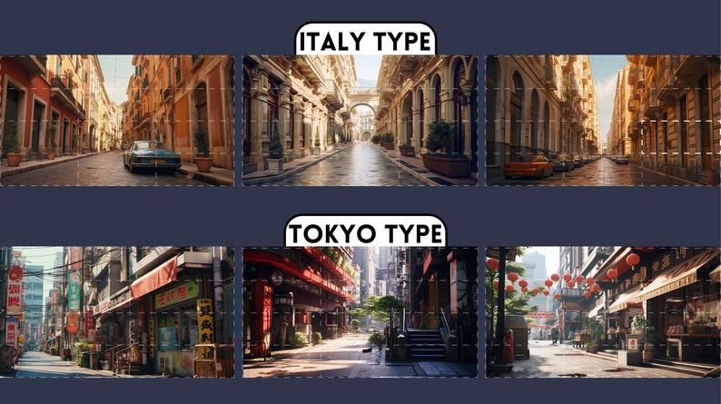 Street Photography Digital Backdrop, Digital Background, Street ...