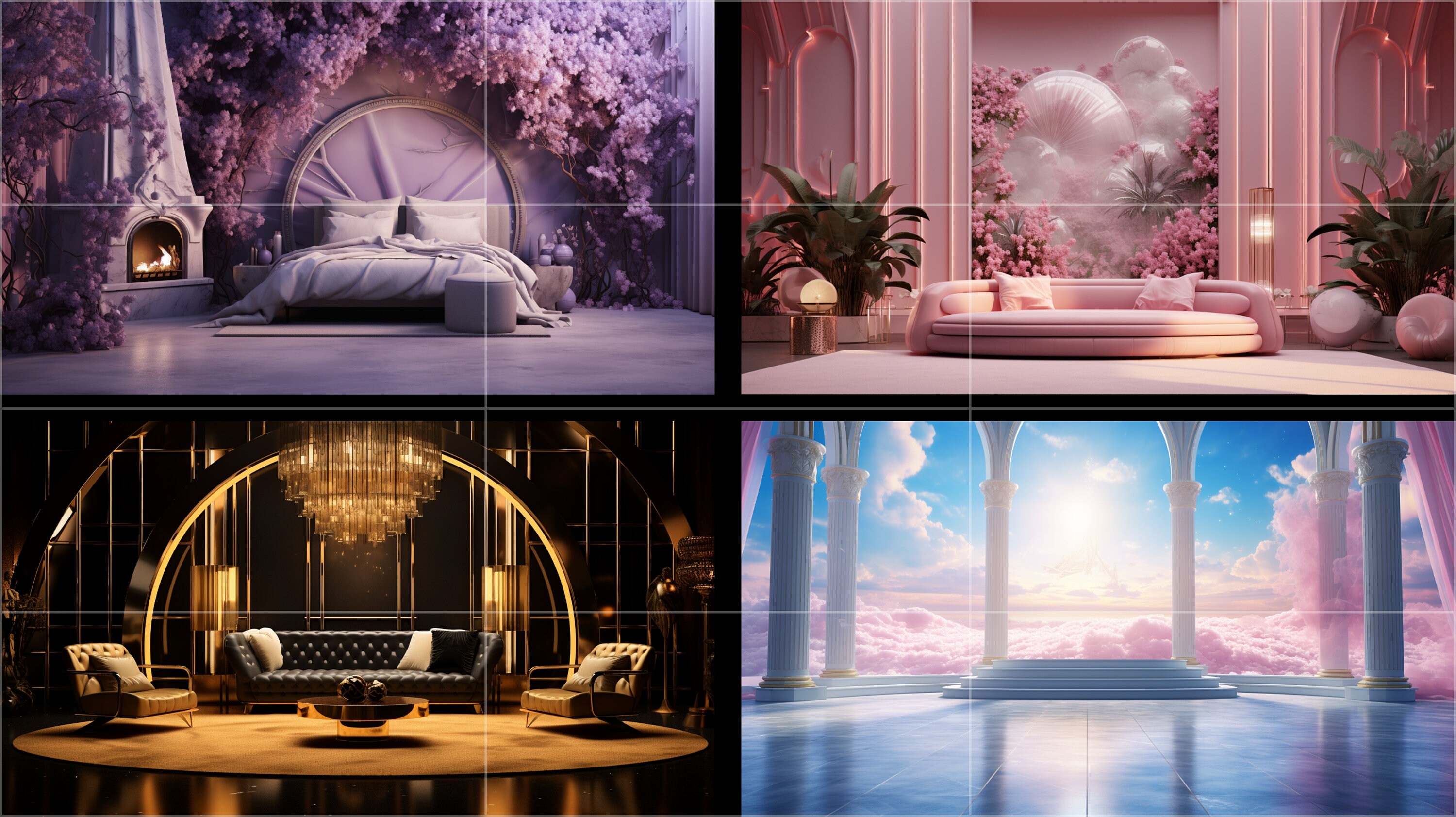 Backdrop Bundle, Mega Pack of Digital Backdrops, Room Decore Color ...