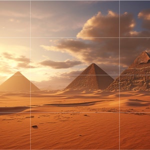 Pyramid of Geza Digital Backdrop, Digital Background, Egipt Background ...