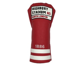 Arsenal Golf Headcover Putter mallet - Etsy UK