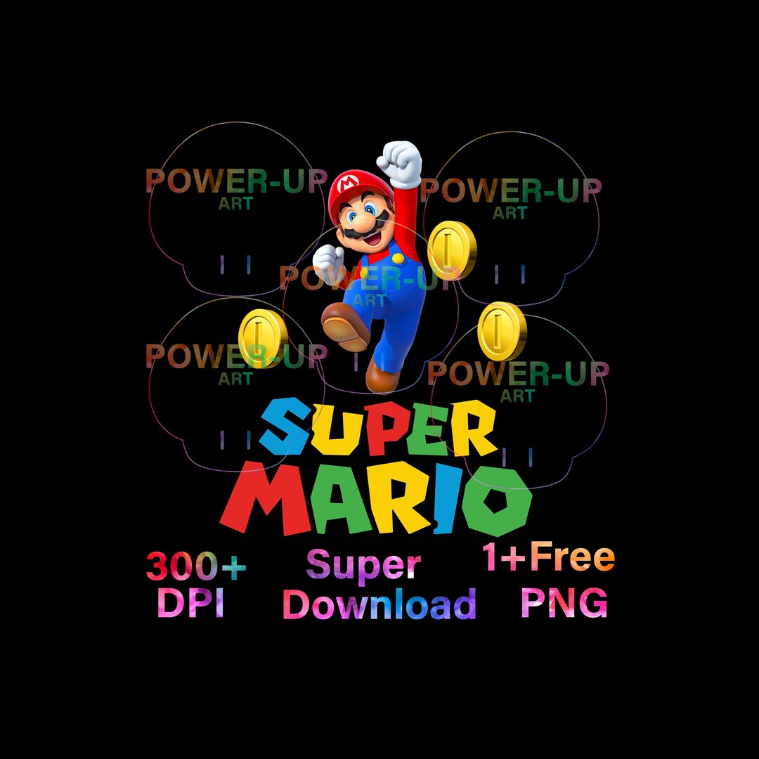 Super Mario Collage PNG, Super Mario Clipart, Transparent Images ...