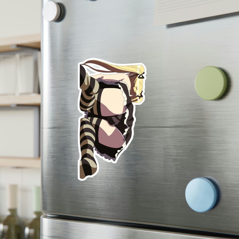 Waifu Ink Anime Girl Sticker outdoor - Etsy