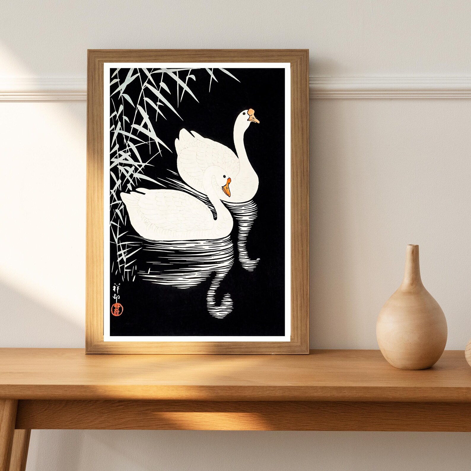 Vintage Japanese Print, Japandi Wall Art, Ohara Koson Print, Japandi ...