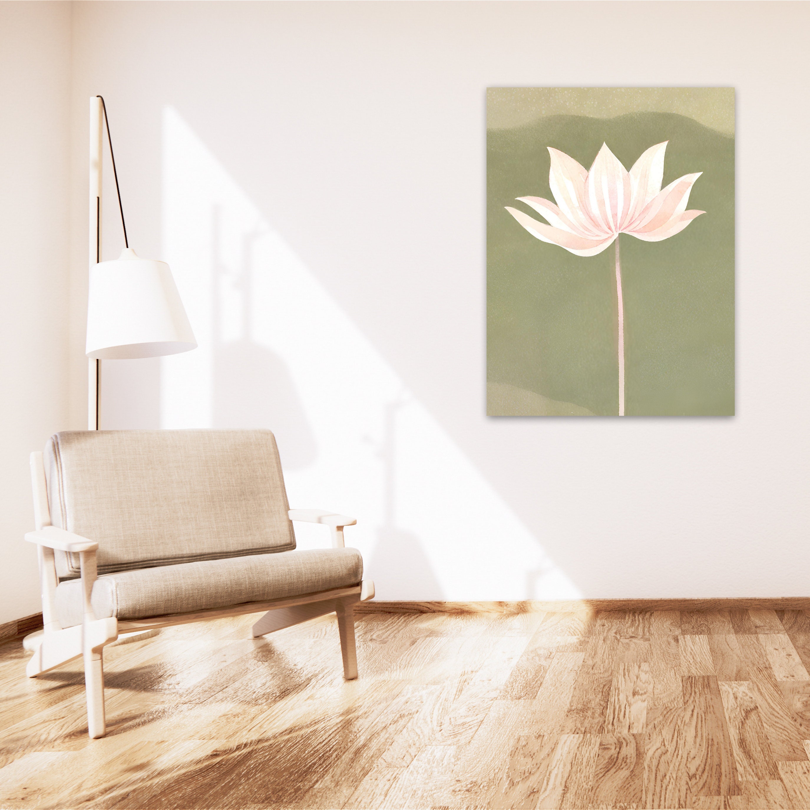 Lotus Flower Wall Art, Flower Wall Art,lotus Wall Art, Lotus Flower Art ...