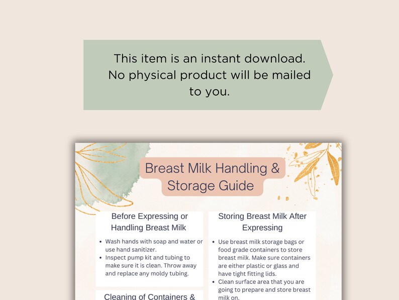Breast Milk Handling And Storage Guide Breast Milk Storage Guidelines