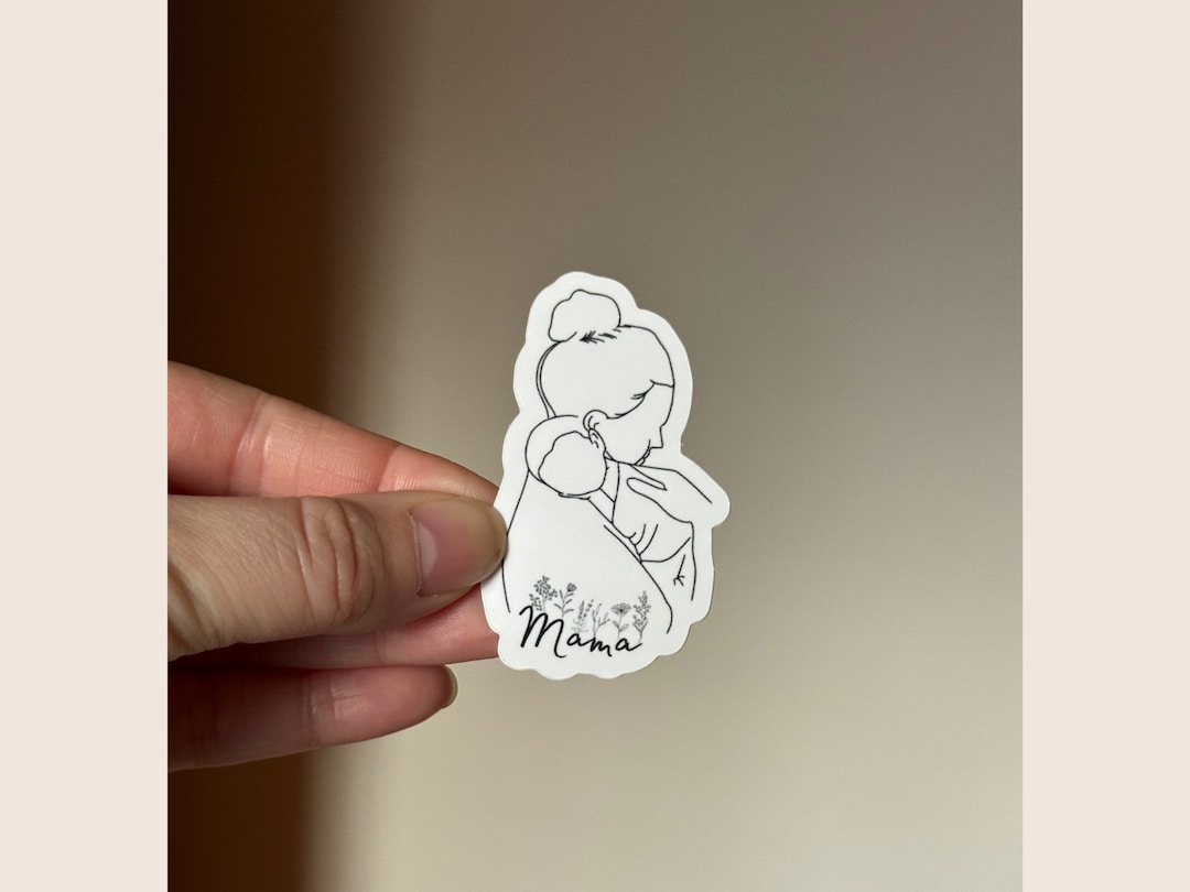 Mama Sticker, Mom Sticker, Water Bottle Sticker, Vinyl Sticker ...