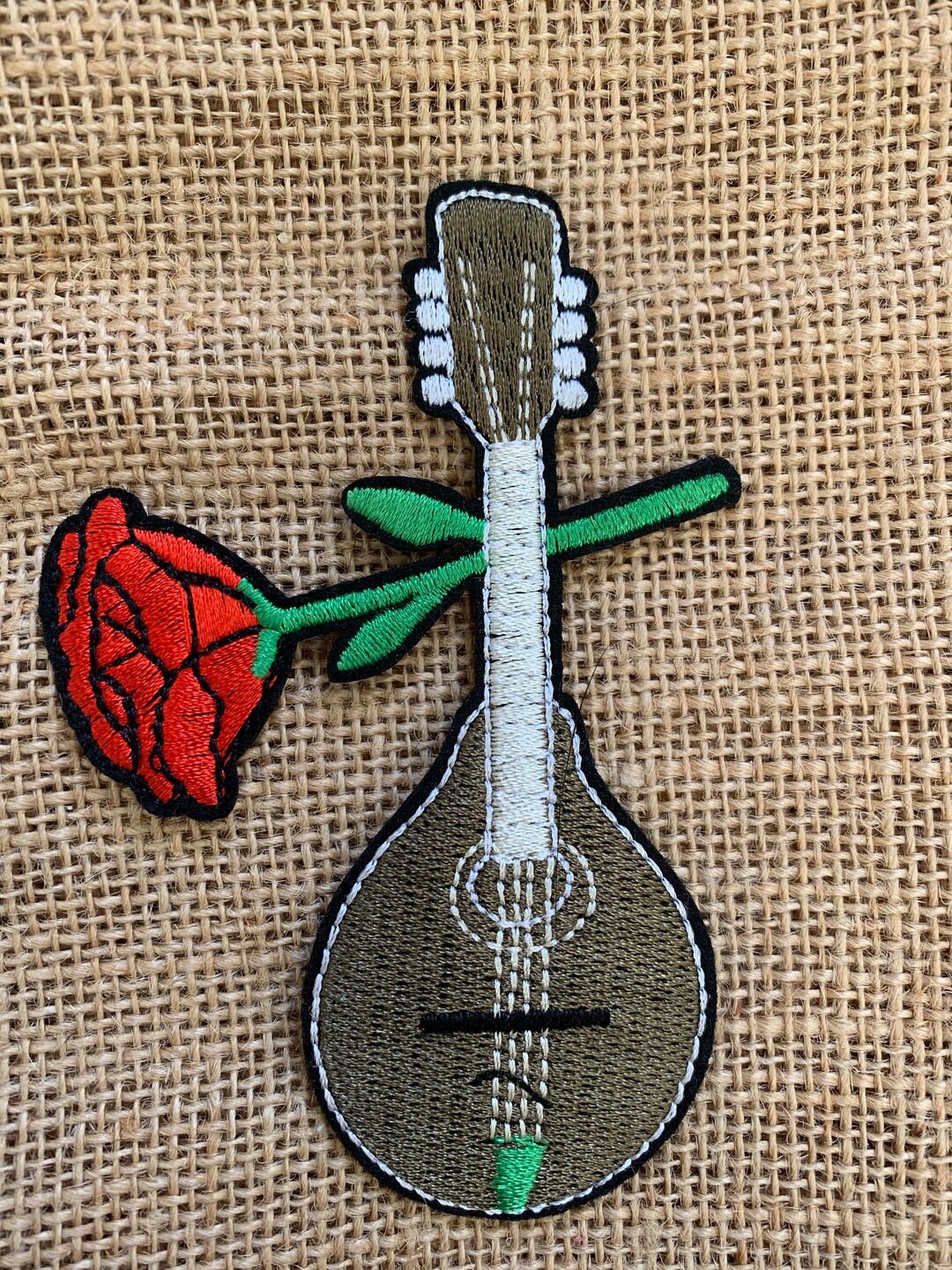 Bandolon , Iron on Patch, Embroidered Patch, Applique, Sew on Patch ...