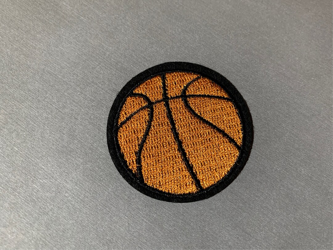 Basketball Patch Embroidered DIY Iron-on/sew-on, Applique, Crafts, Jacket, Mask, Clothing, DIY ...