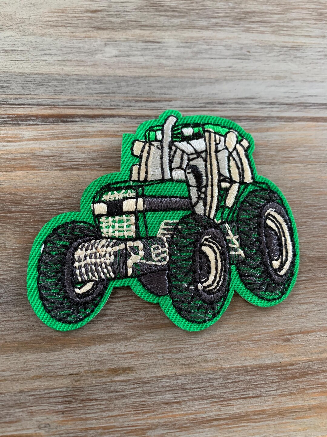 Tractor Patch, Green Tractor Patch,iron on Embroidered Patch ...
