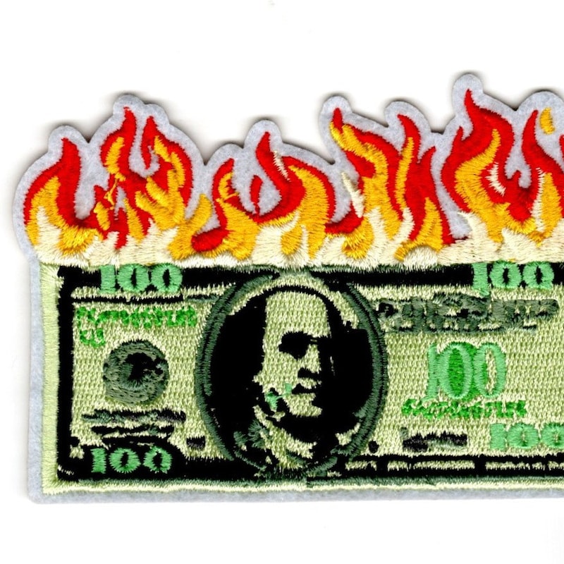 Money Bag Patch - Etsy