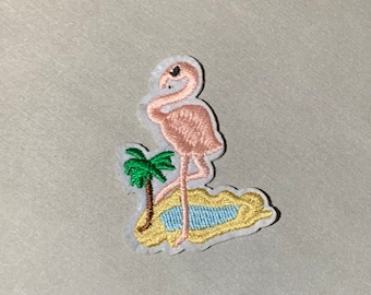 Flamingo Patch, Custom Made - Etsy
