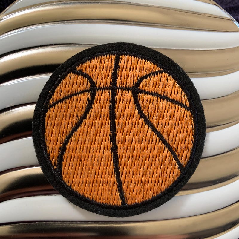 Basketball Patch - Etsy
