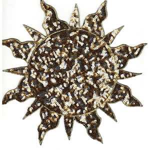 Sun Solar Planet Patch, Solar Eclipse, Iron on Patch, Embroidered Patch ...