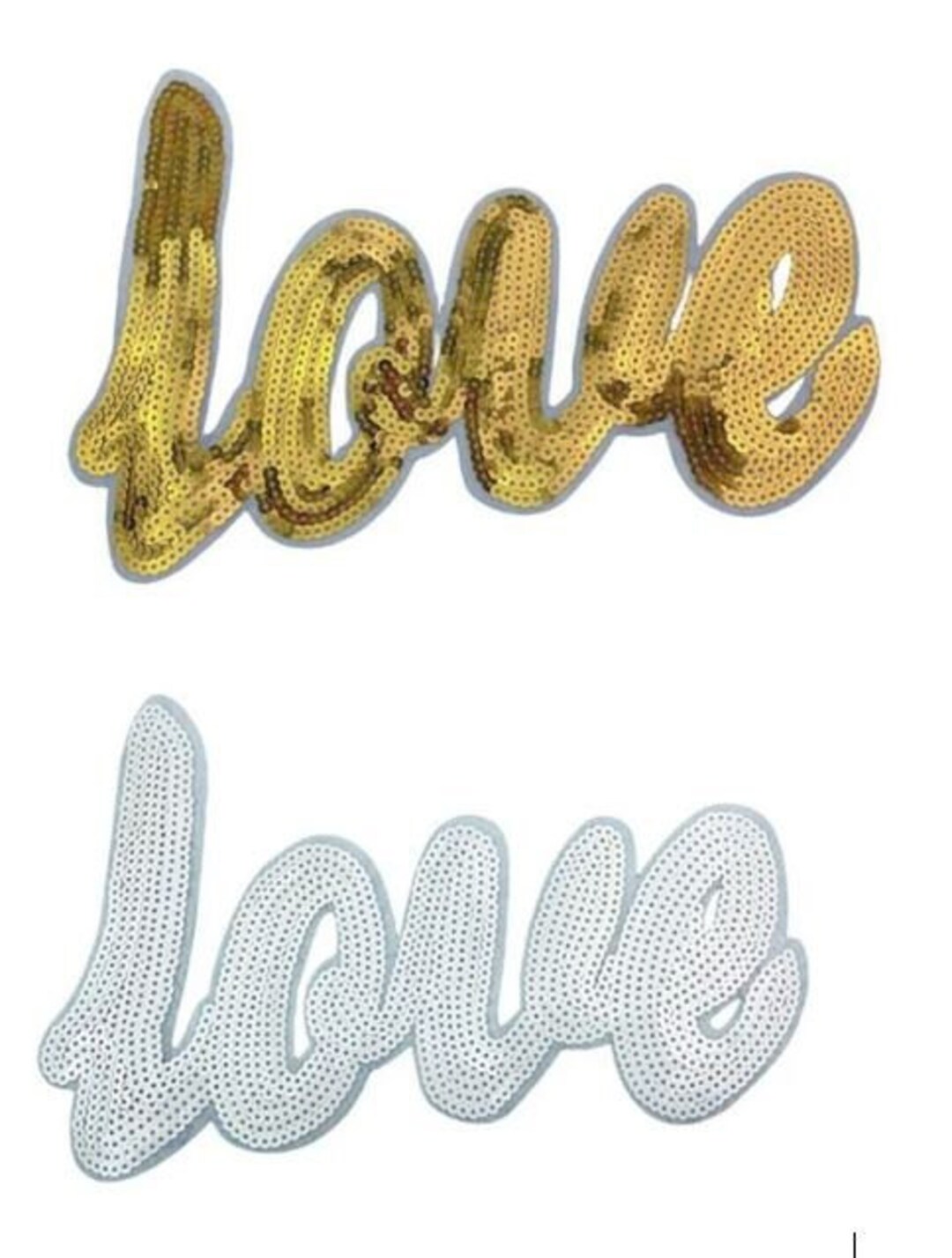 Love, Love Word Patch, Iron on Patch, Embroidered Patch, Applique, Sew ...
