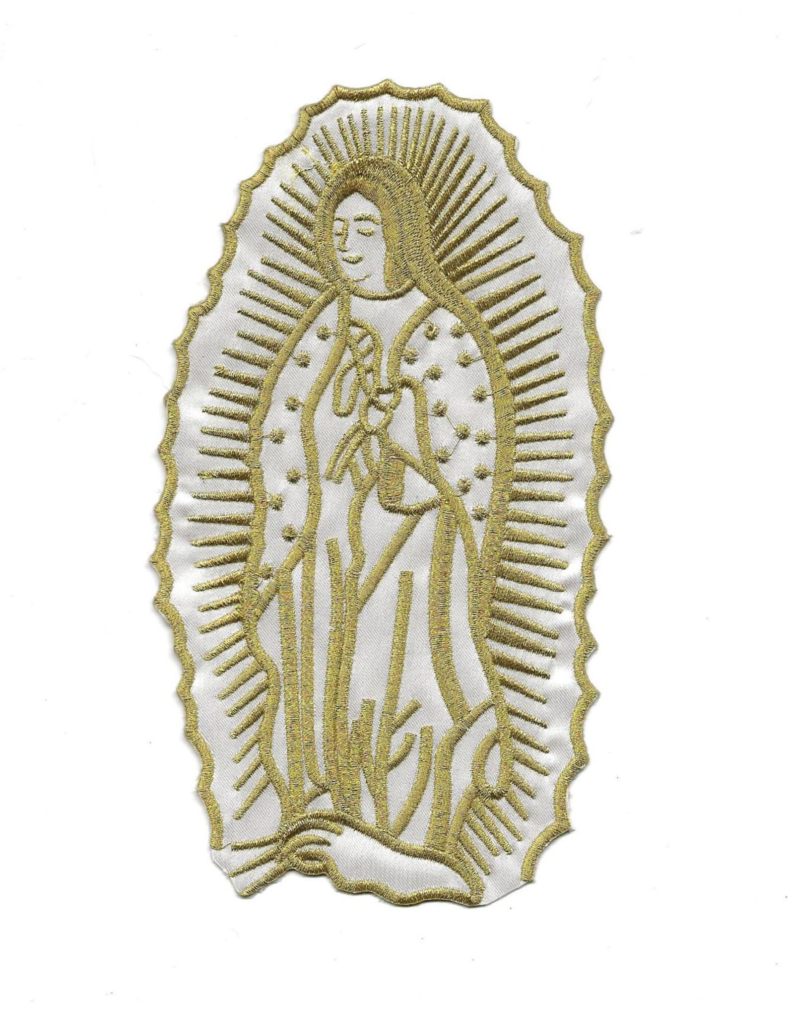 Virgin Mary Iron on Patch, Mary Iron-on, Sew-on, Applique, Crafts ...
