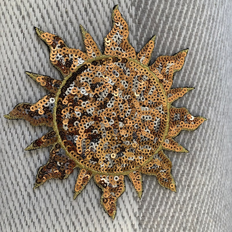 Sun Applique - Etsy
