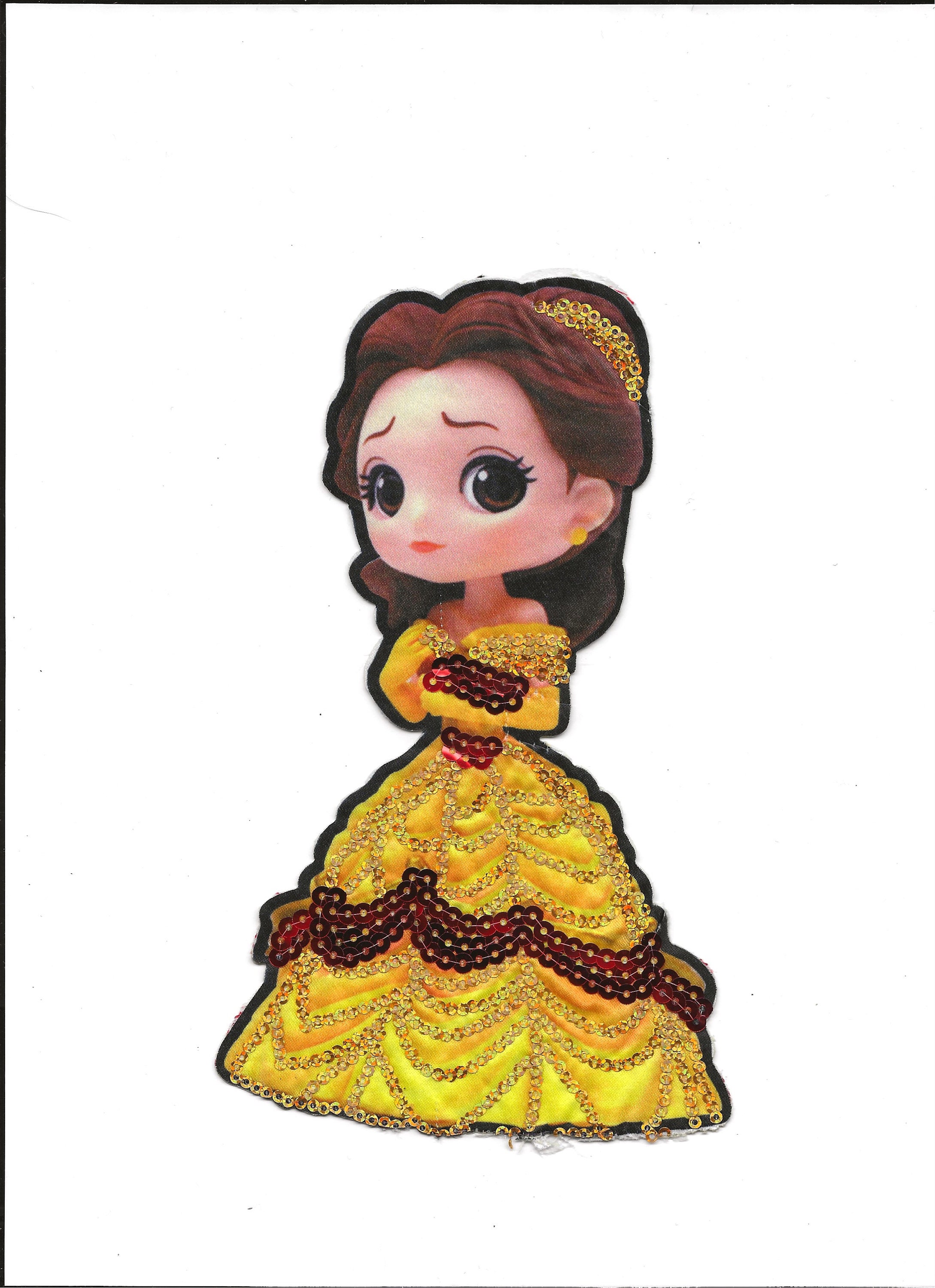 Disney Princess Inspired Embroidered Patch - Iron-on or Sew-on ...