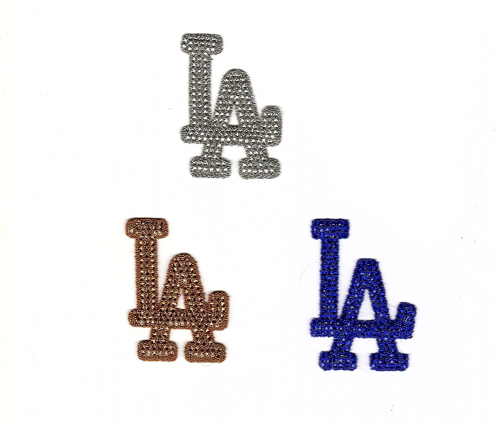 LA Los Angeles Dodgers Applique, Patch, Supplies Iron on Costume ...