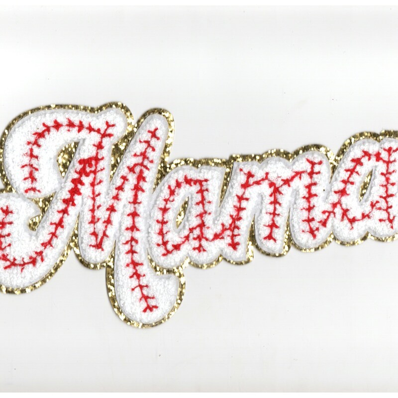 Baseball Mama Patch - Etsy