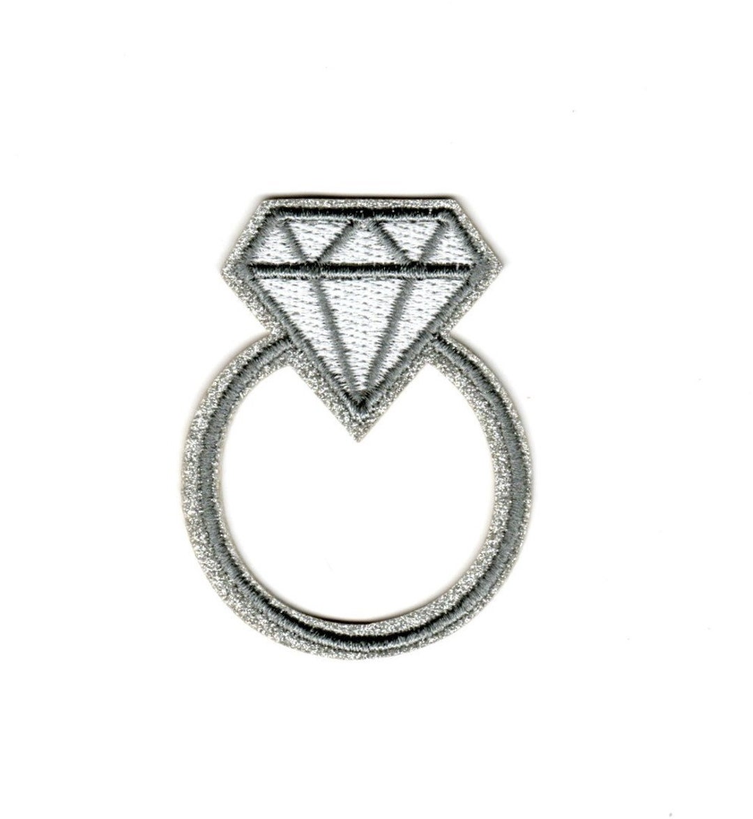 Diamond Ring Patch, Trucker Hat Patches, Bachelorette Patch, Bride Patches, Trendy Patch, Iron ...