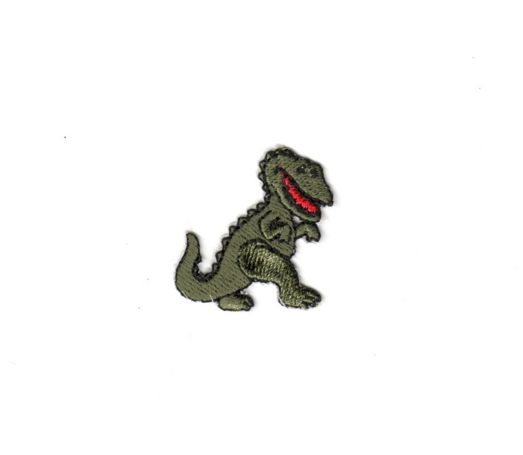 T-rex Patch, Dinosaur Patch, Tyrannosaurus Embroidered Patch Iron-on ...