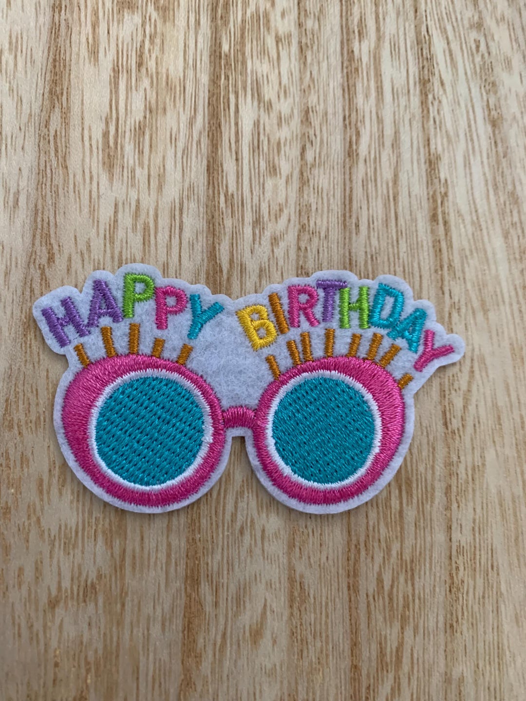 Birthday Patch, Birthday Embroidered Patch, Birthday Girl Iron on Patch ...
