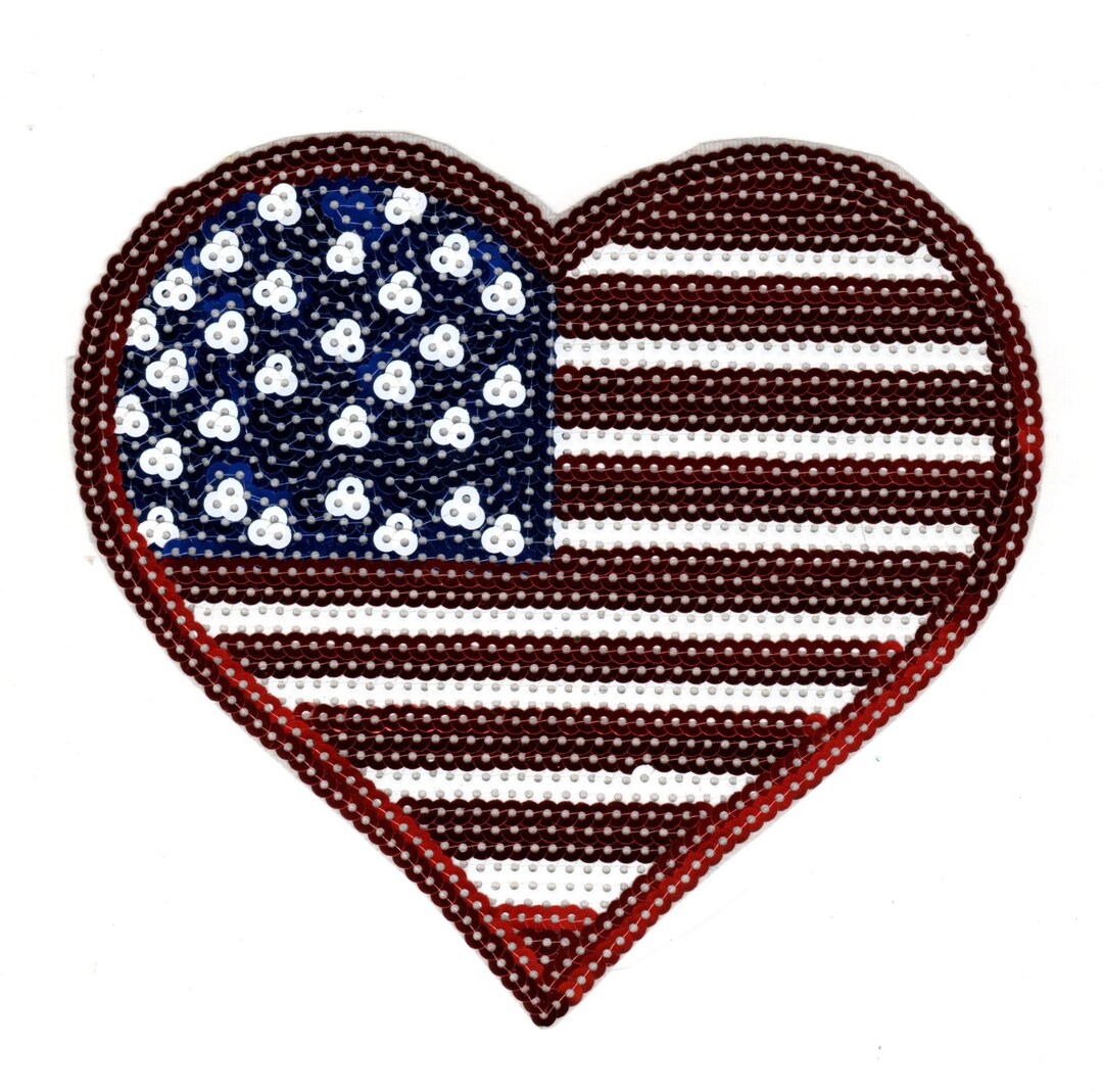US Flag Patch, United States Flag, Red White and Blue Patch, Iron on ...