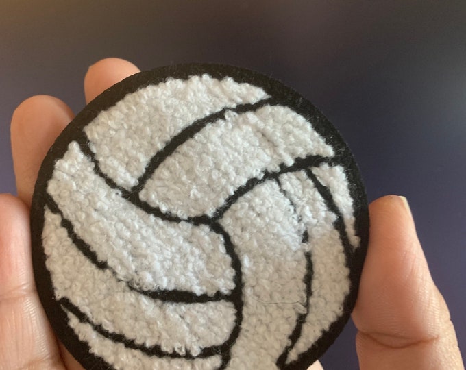 Tiny Volleyball Patch Custom Made - Etsy