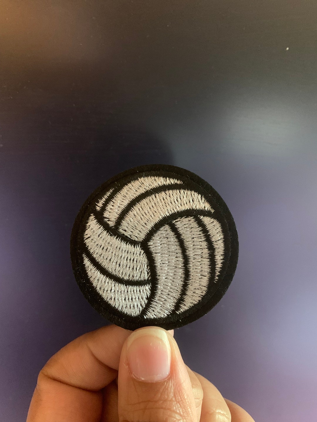 Volleyball Patch, Sport, Volley Ball, Iron on Patch, Embroidered ...