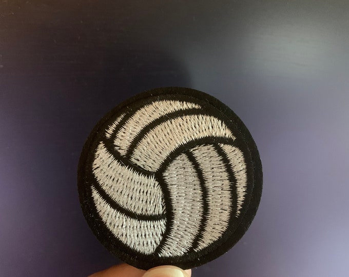 Tiny Volleyball Patch Custom Made - Etsy
