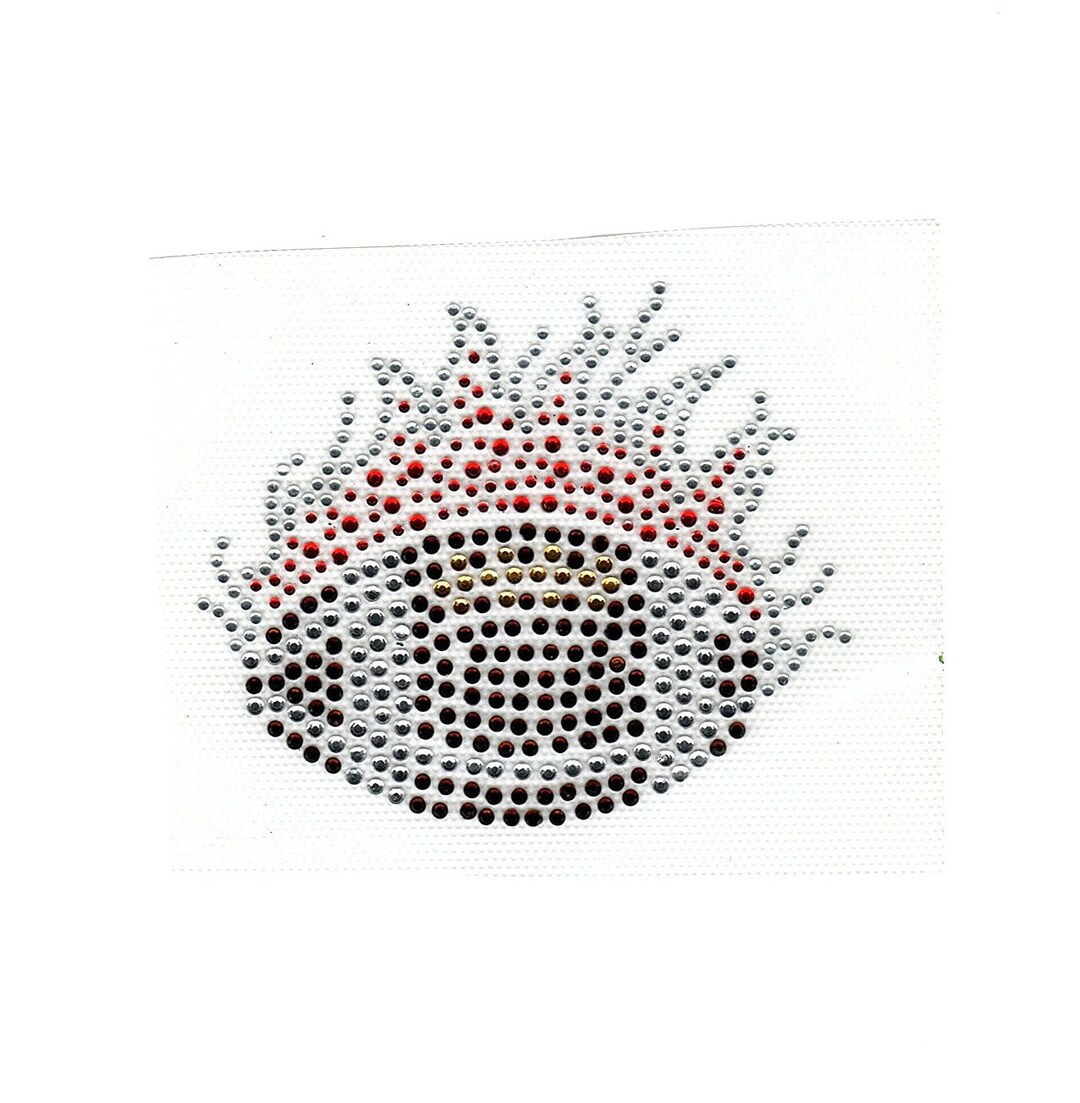 Football Rhinestone Iron on Heat Press Crystal MOTIF Friday Night ...