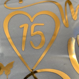 Mis Quince Iron on Rhinestone Iron On, Ready to Press, Mis XV ...