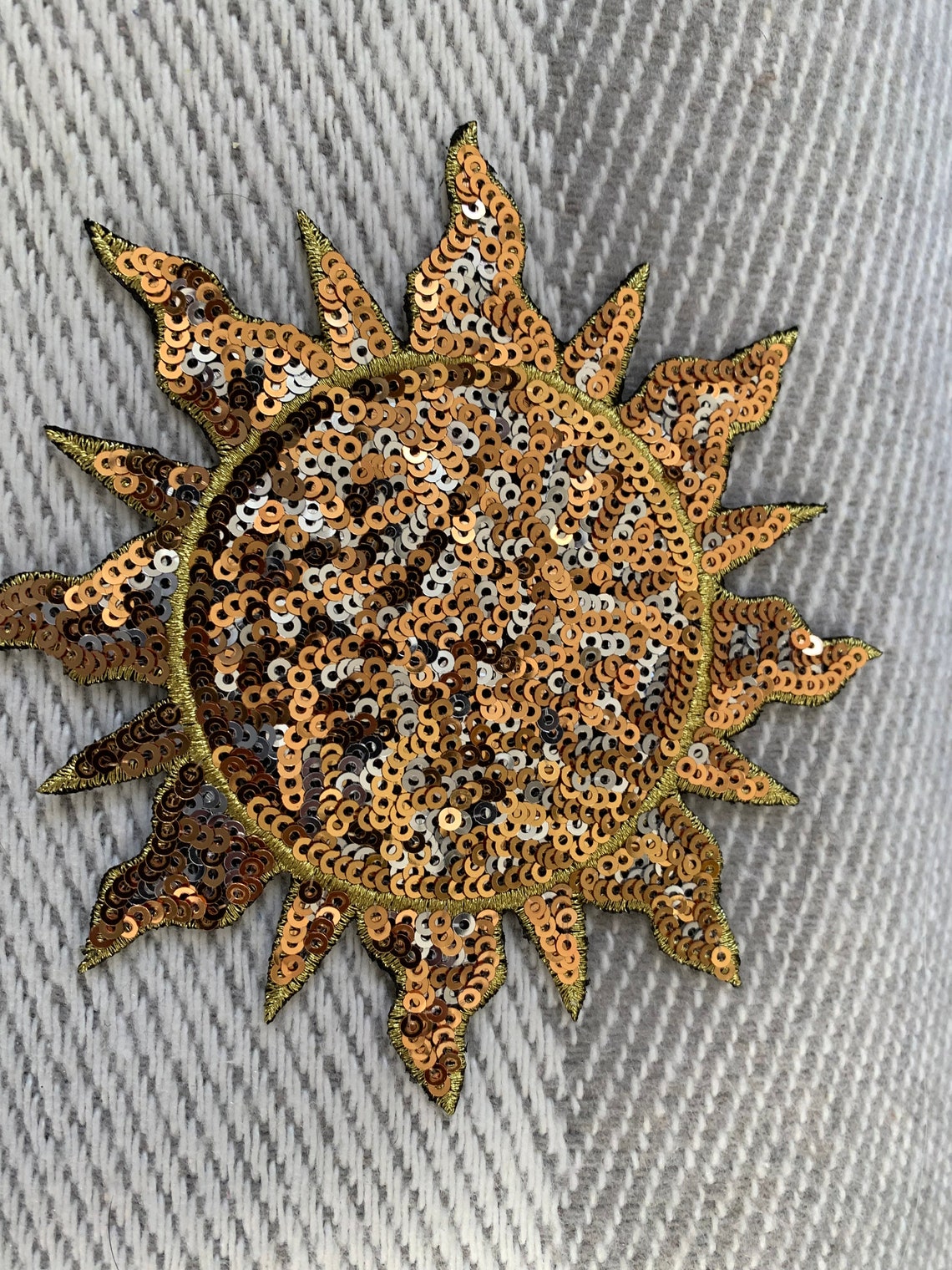 Sun Solar Planet Patch, Solar Eclipse, Iron on Patch, Embroidered Patch ...