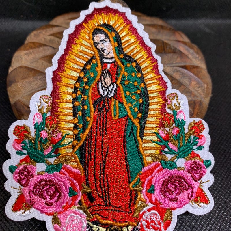 Virgin Mary Patch - Etsy