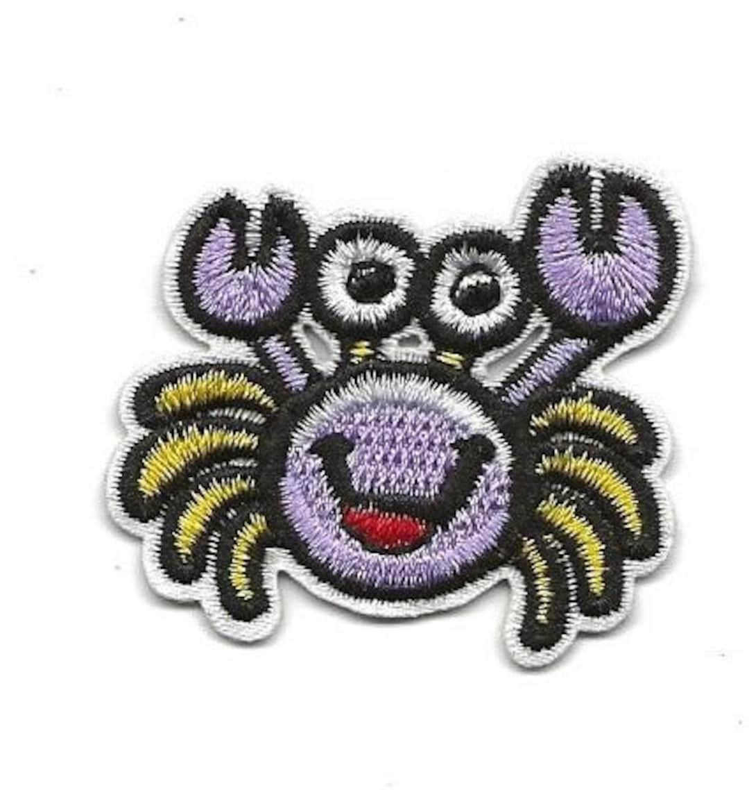 Iron on Patch - Crab Patch Iron on Patches or Sewing on Patch - Etsy