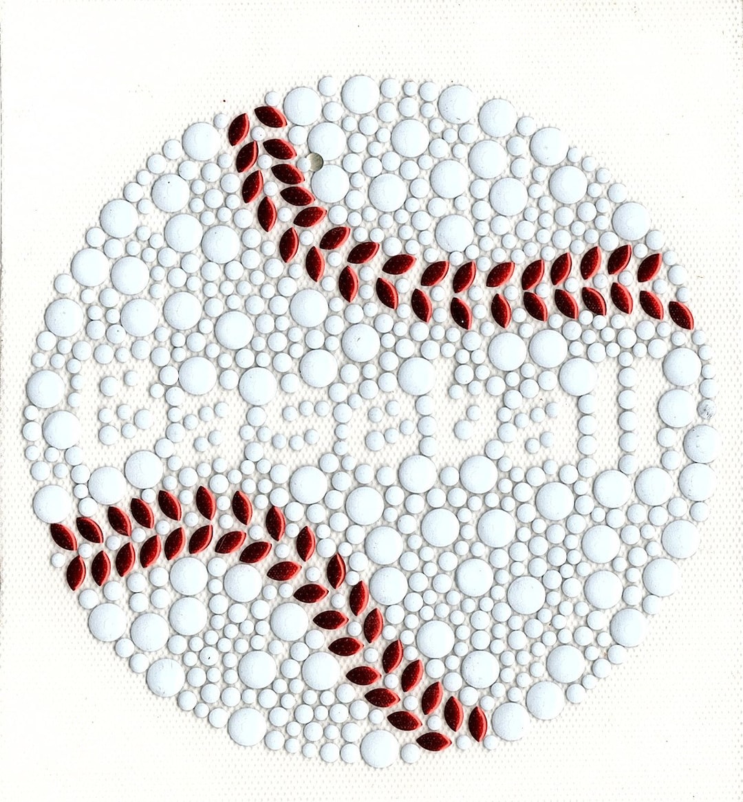 Baseball Rhinestone Iron-on Heat Transfer Applique (6.75" X 6.75") - Etsy