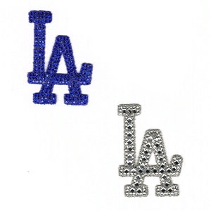 LA Los Angeles Dodgers Applique, Patch, Supplies Iron on Costume ...