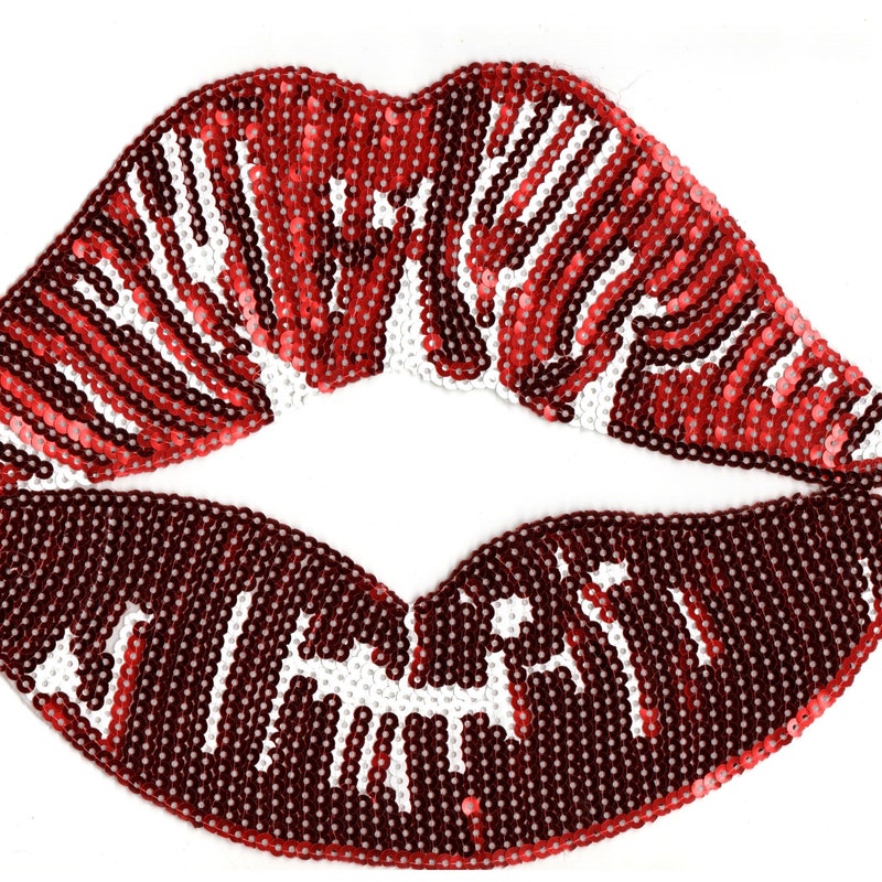 Lips Iron On - Etsy