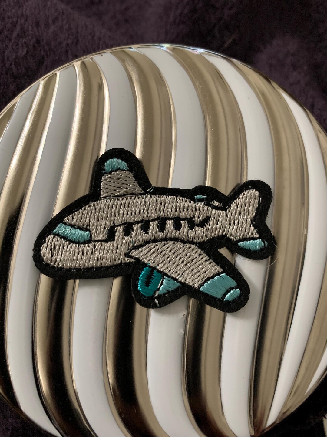 Airplane Patch, Iron or Sew On, Embroidery Patch, Aircraft. Travel ...