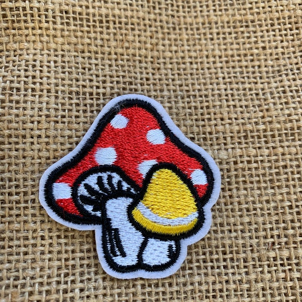 Mushroom Patches Iron On - Etsy