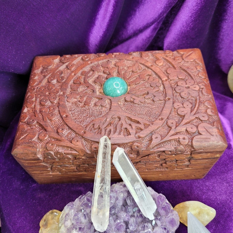 MAGICK ALTAR BOX Holds Divine Cleansing & Charging Energy That ...