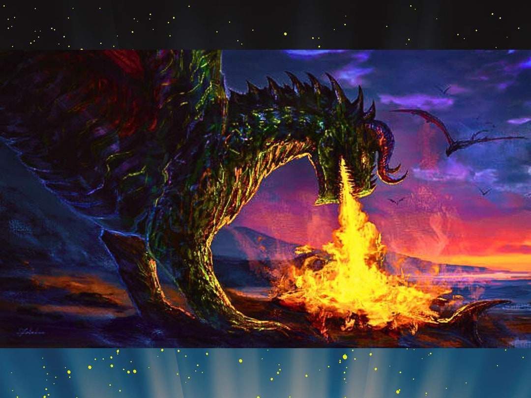 The Dragon Pyroclaw, Fiery Catalyst of the Draconis Eikon Clan - Etsy