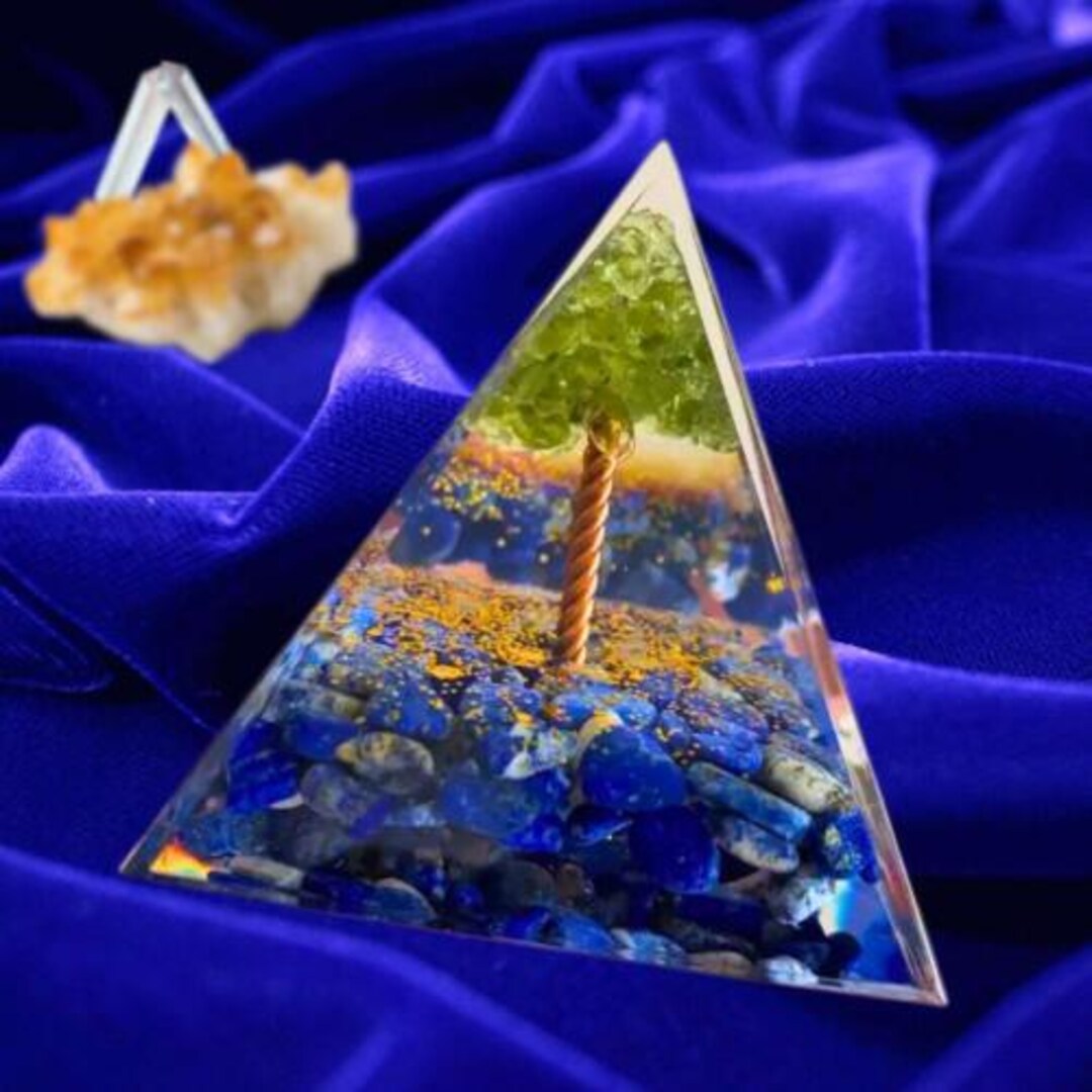 Tree of Life Pyramid High Vibration Energy Alignment Tool - Etsy