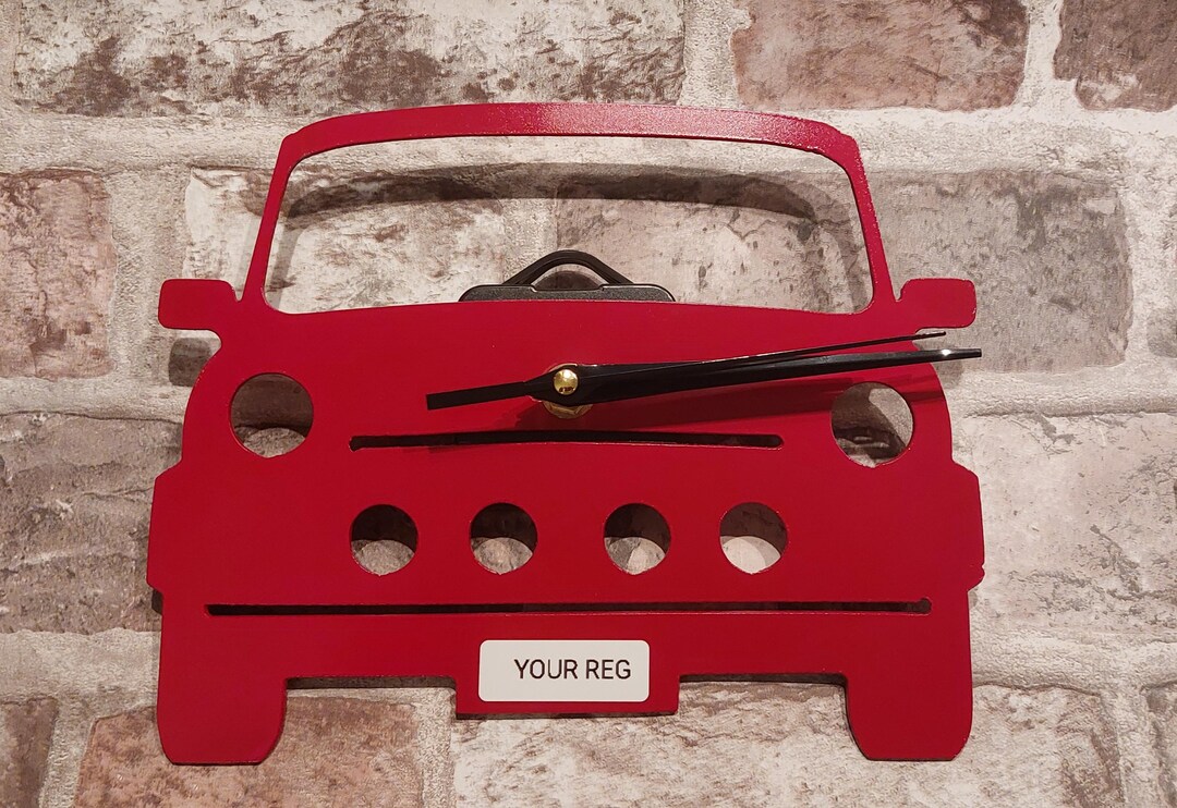 Classic Mini Wall Clock - Etsy