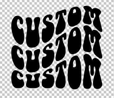 Custom Personalized Wavy Svg Png File - Etsy