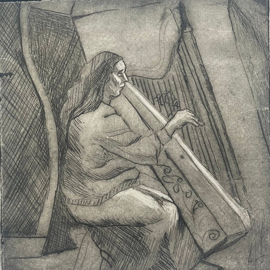 Original Etching “metro Odeon, Paris” Artist’s Proof (unframed) - Etsy