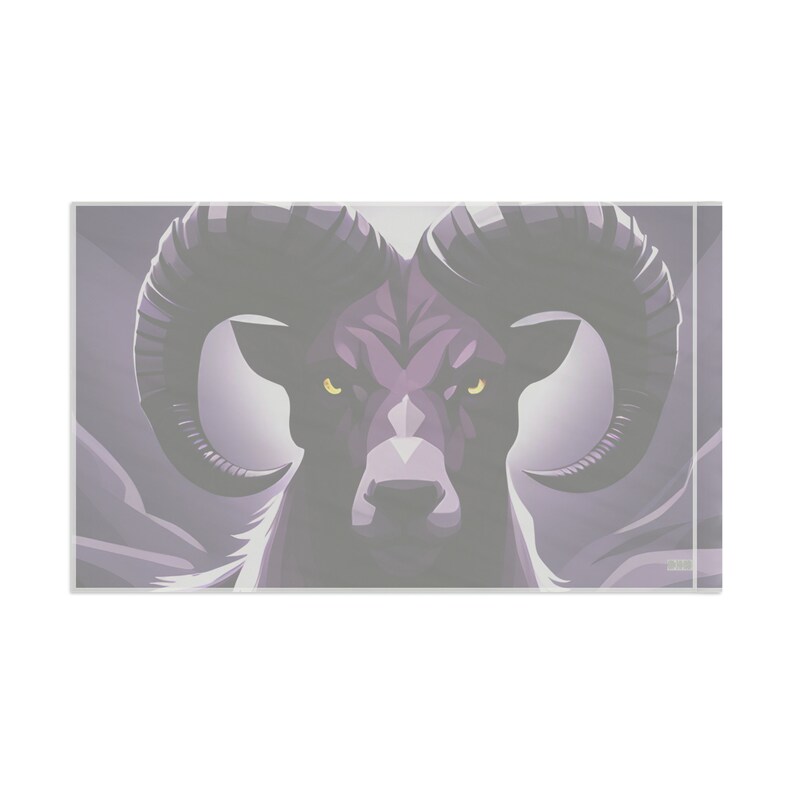Purple Ram Flag - Etsy